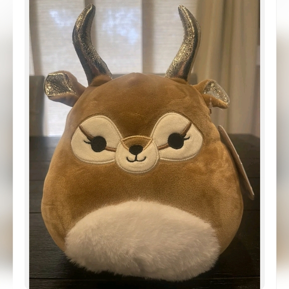 Squishmallows | Toys | 8 Squishmallows Kieli The Antelopemetallic Gold ...